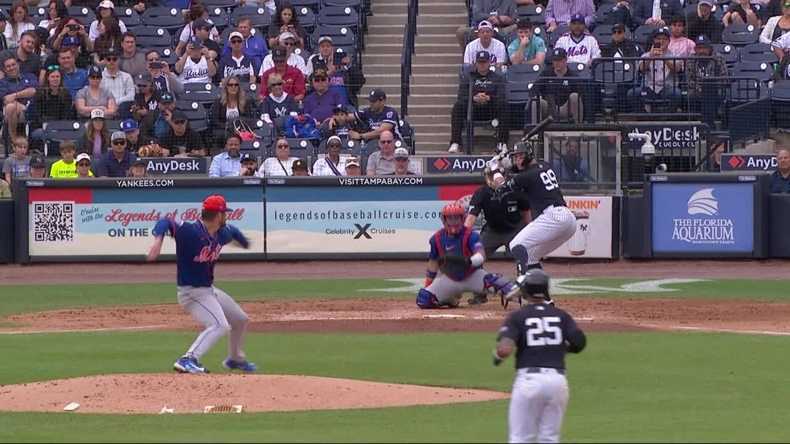 Tyler Stuart strikes out Aaron Judge | 03/22/2024 | New York Mets