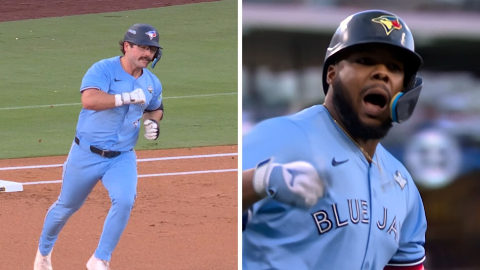 Every call of the Blue Jays' leadoff back-to-back HRs | 10/29/2025 ...