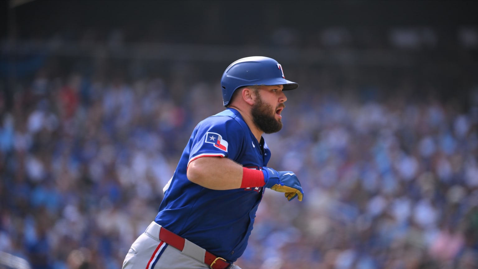 Jake Burger's RBI single | 08/16/2025 | Texas Rangers