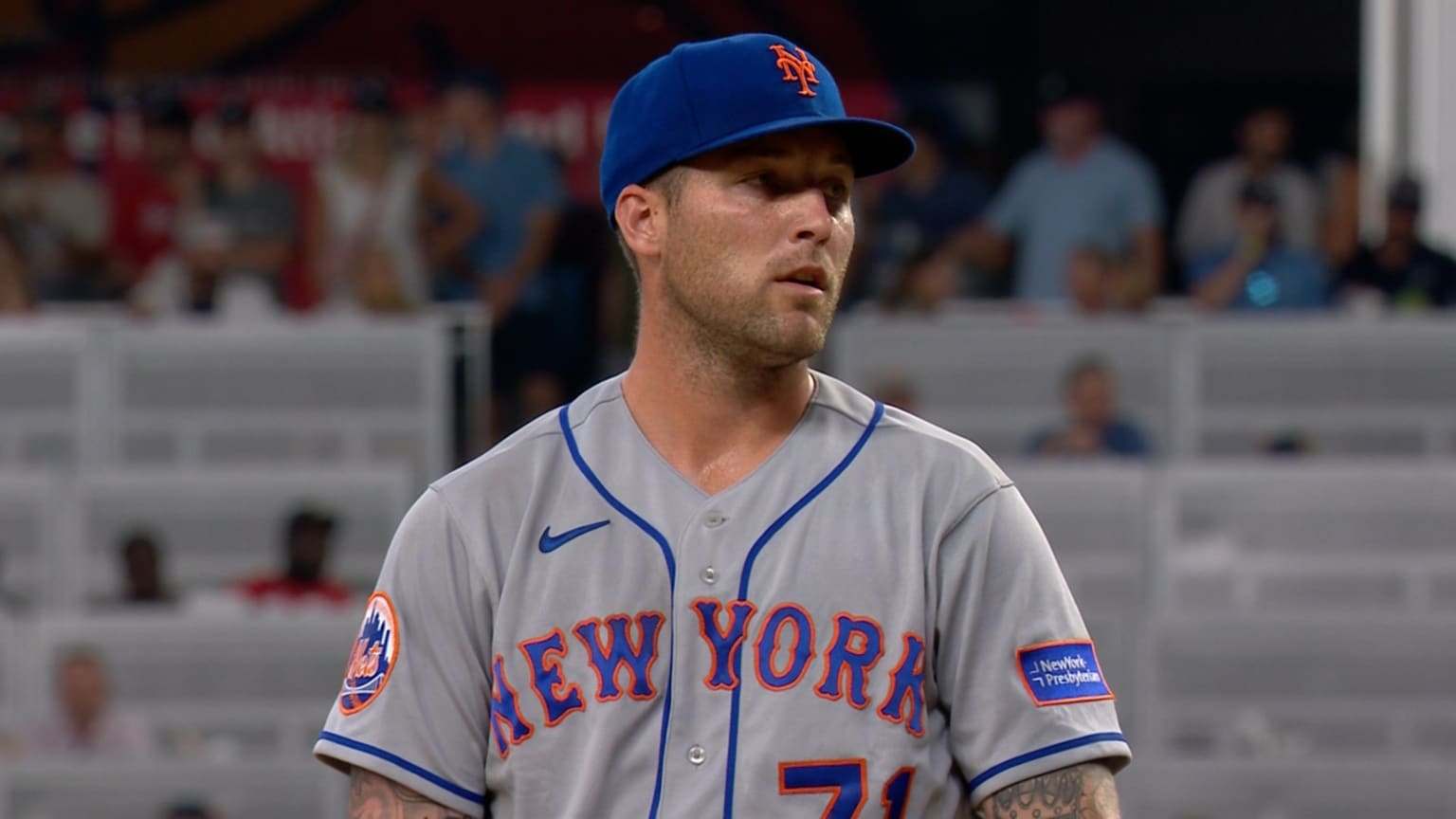 Sean Reid-Foley strikes out Michael Harris II | 08/23/2023 | New York Mets