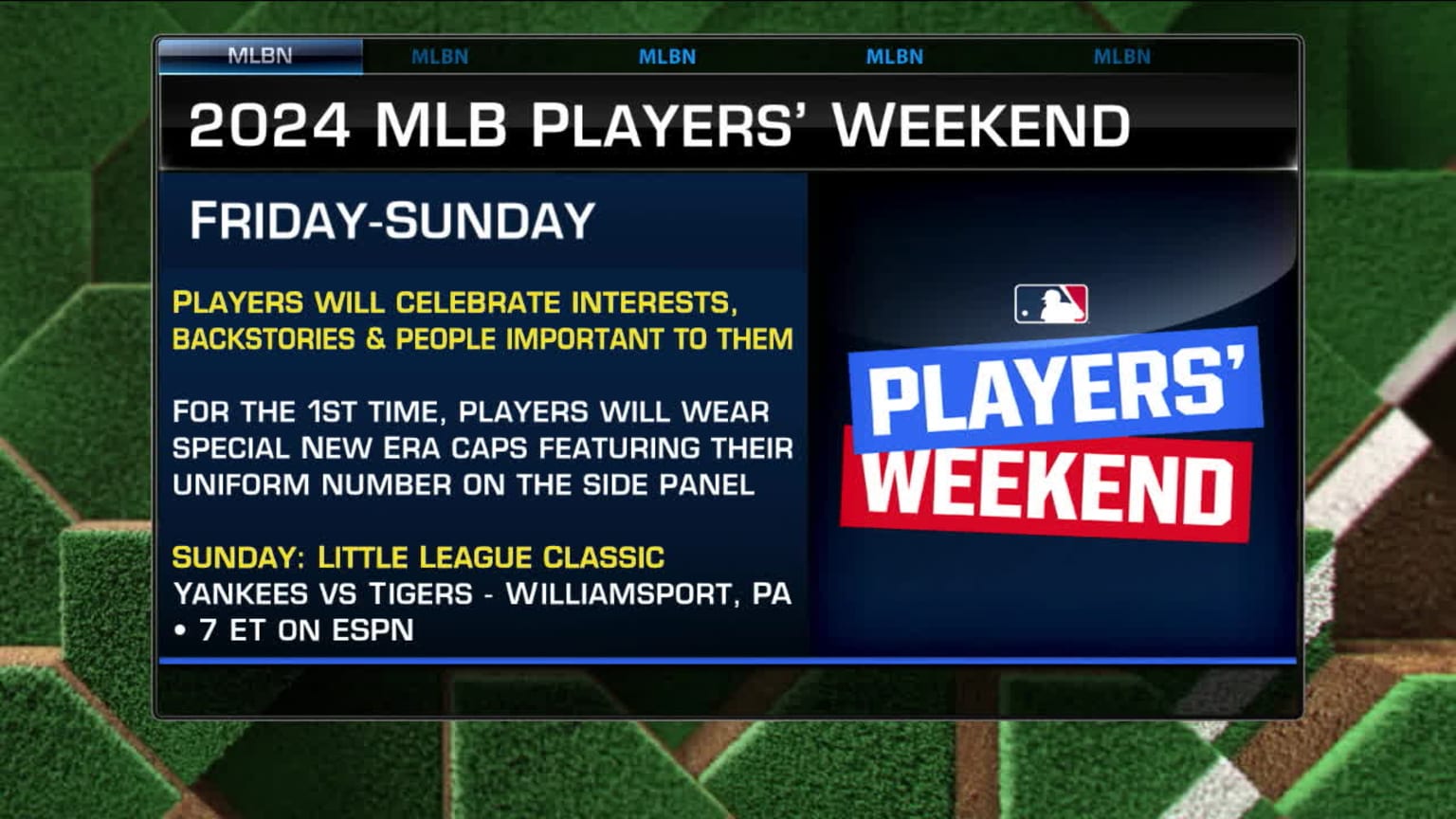 MLB Tonight gets ready for 'Players Weekend' | 08/16/2024 | New York Mets