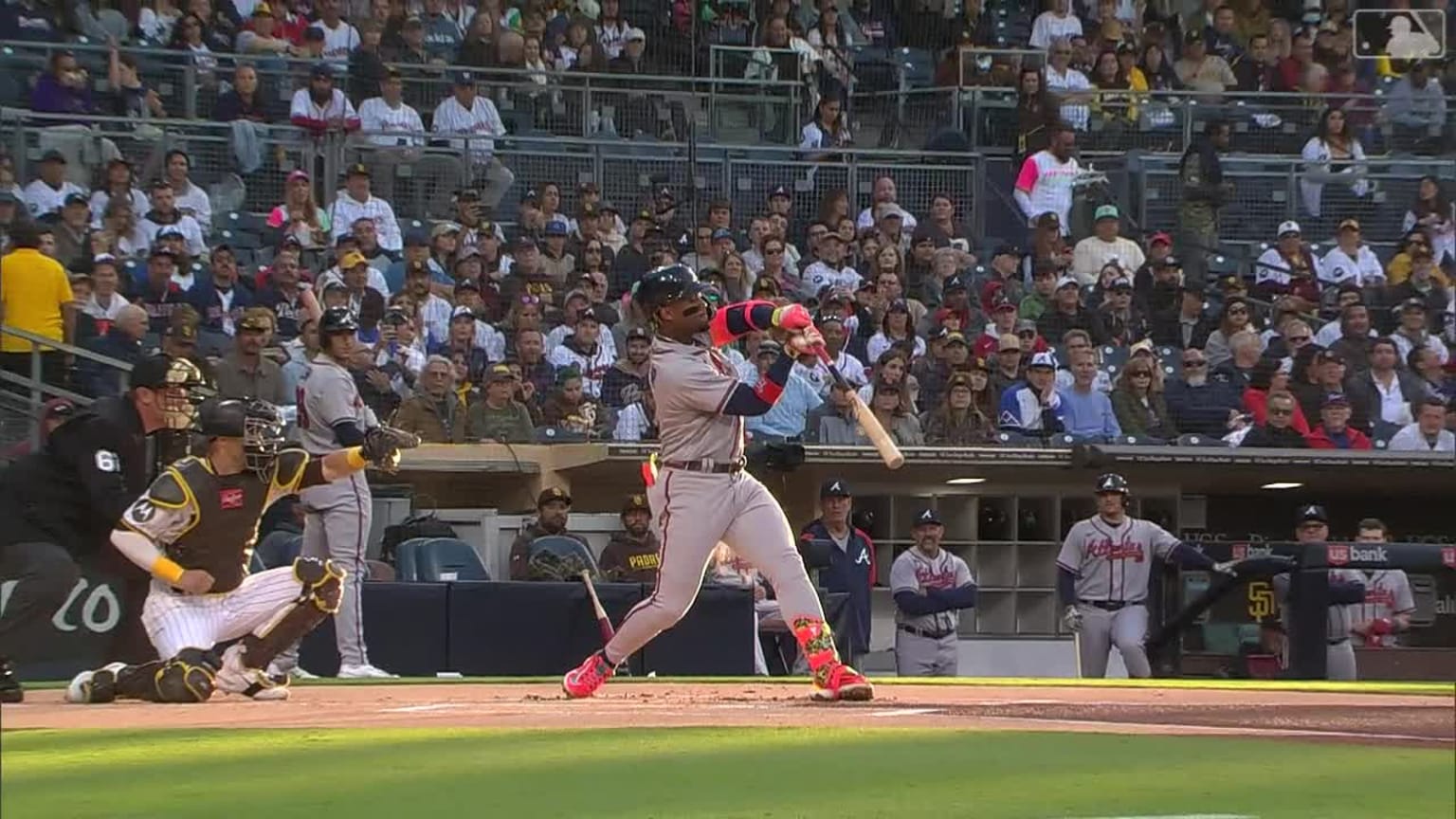 Blake Snell K's Ronald Acuña Jr. in the 1st | 04/18/2023 | San Diego Padres