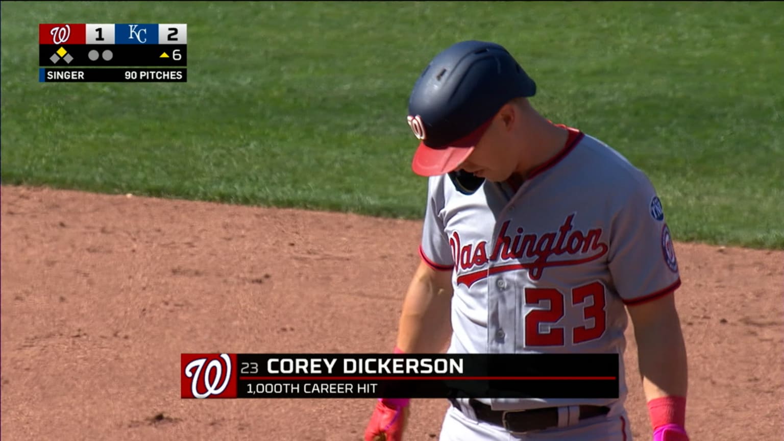 Corey Dickerson smacks an RBI double to left-center | 05/27/2023 ...