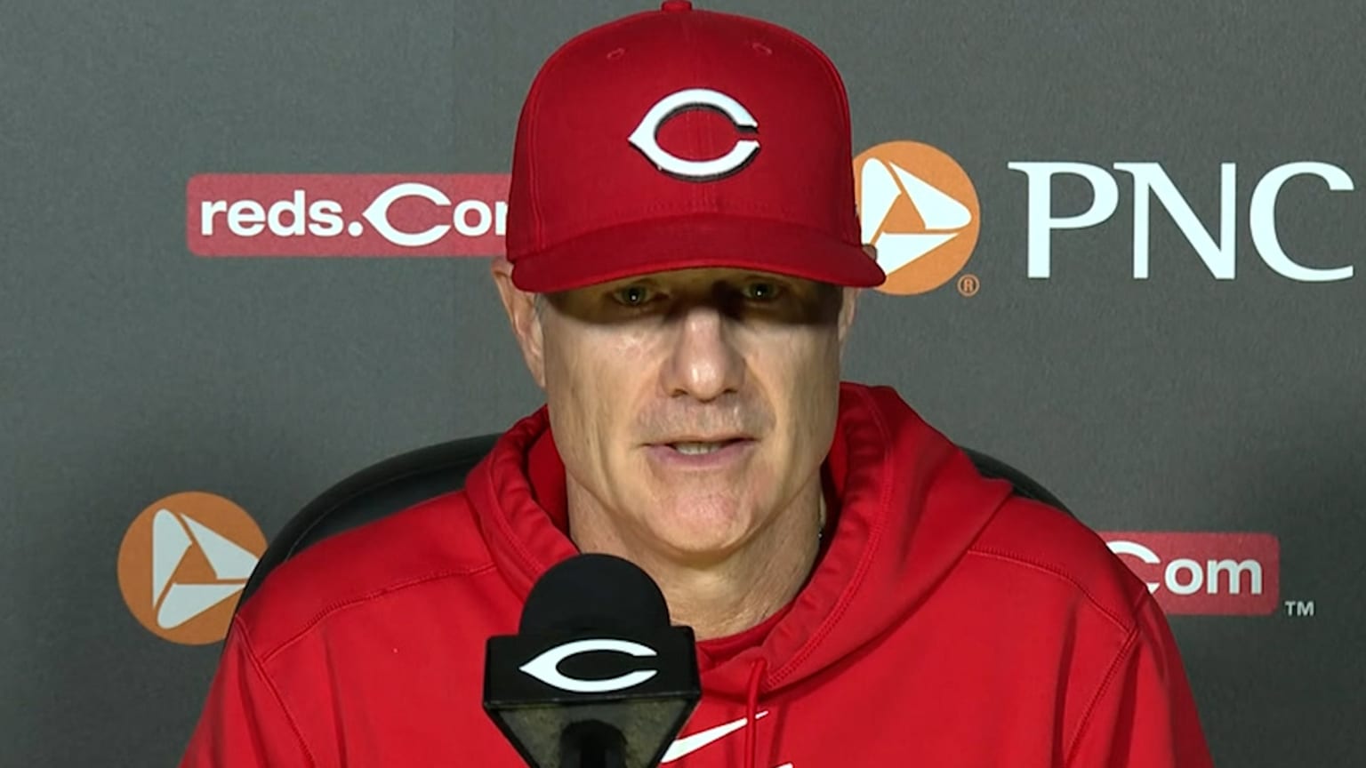 David Bell discusses the Reds' 10-8 victory | 04/08/2024 | Cincinnati Reds