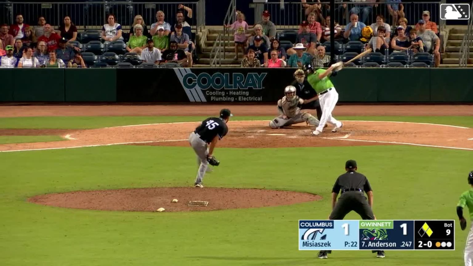 Brian Anderson's walk-off single | 08/31/2024 | Atlanta Braves