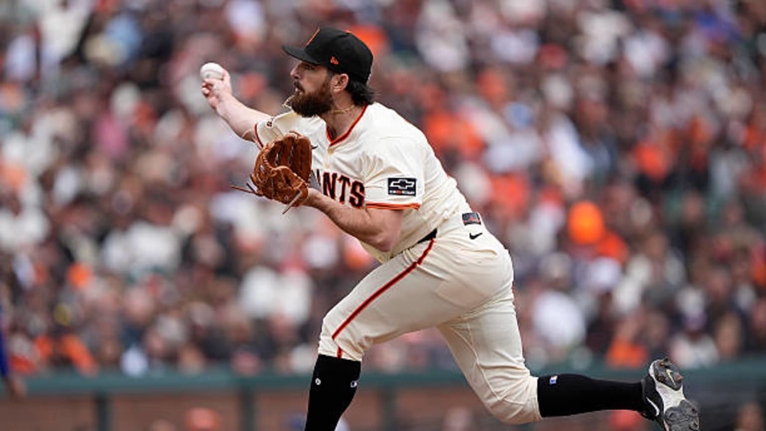 Ryan Walker strikes out Joc Pederson | 04/26/2025 | San Francisco Giants