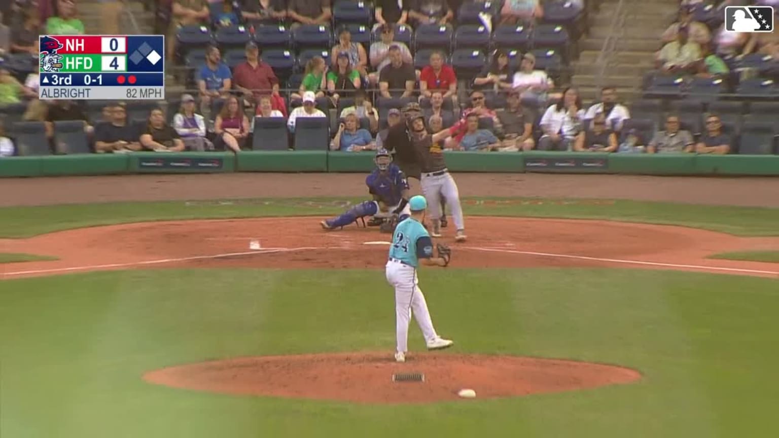 Ryan McCarty's two-run homer | 06/28/2024 | Toronto Blue Jays