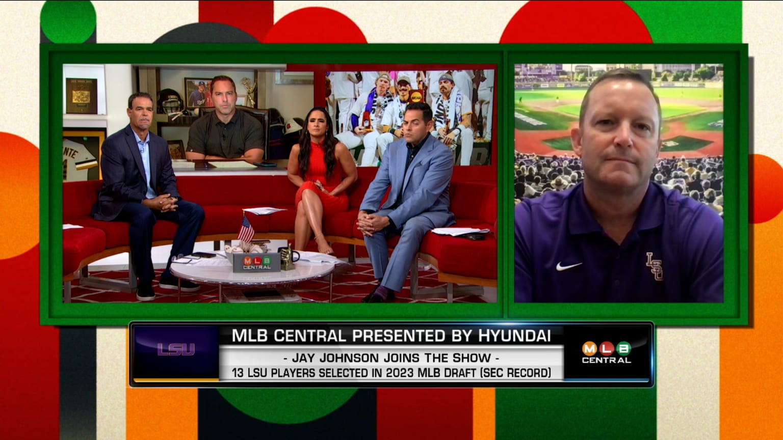 Johnson talks Skenes, Crews on MLB Central | 09/06/2023 | Seattle Mariners