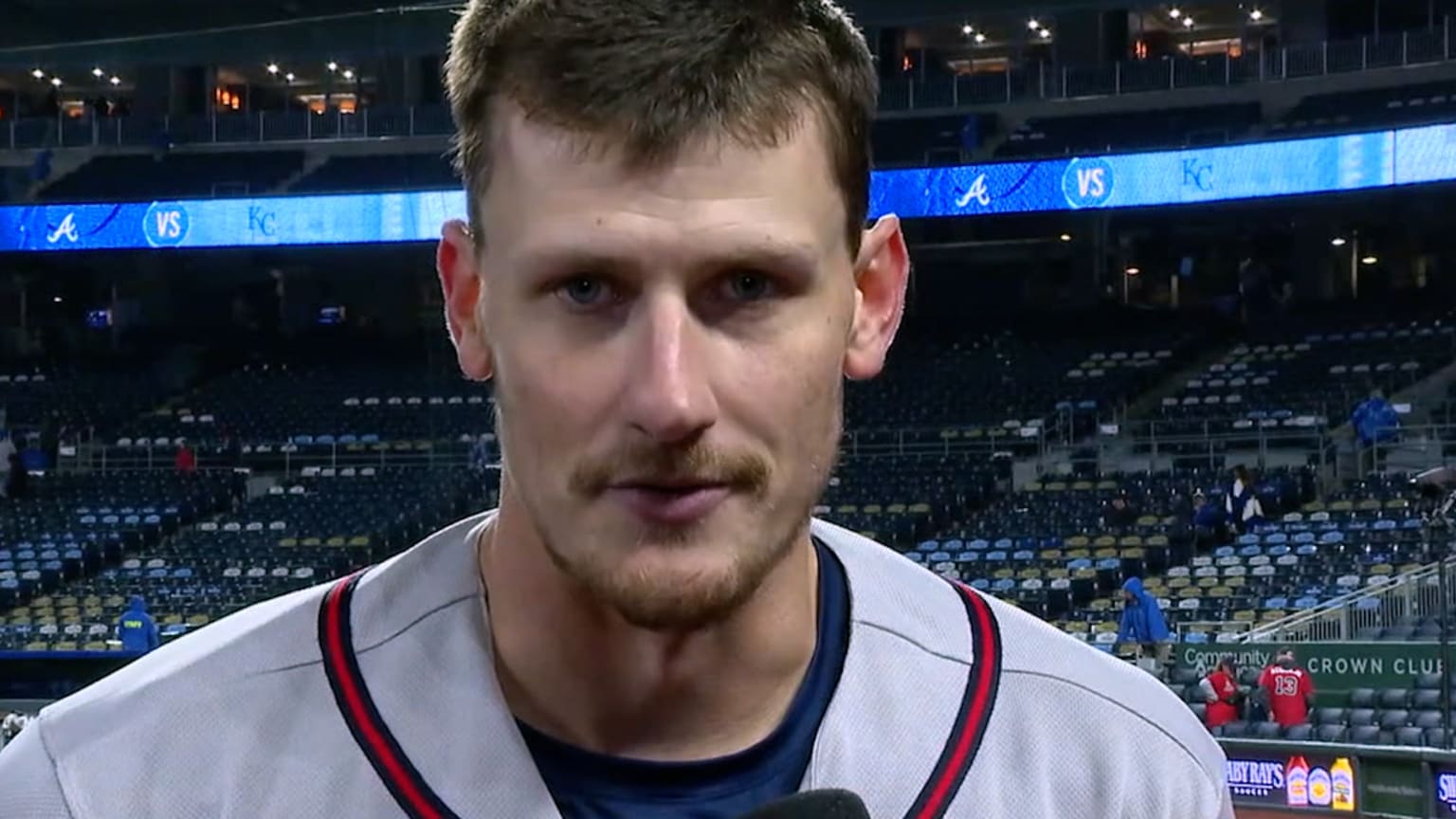 Sean Murphy discusses his big game at the plate | 04/15/2023 | Atlanta ...