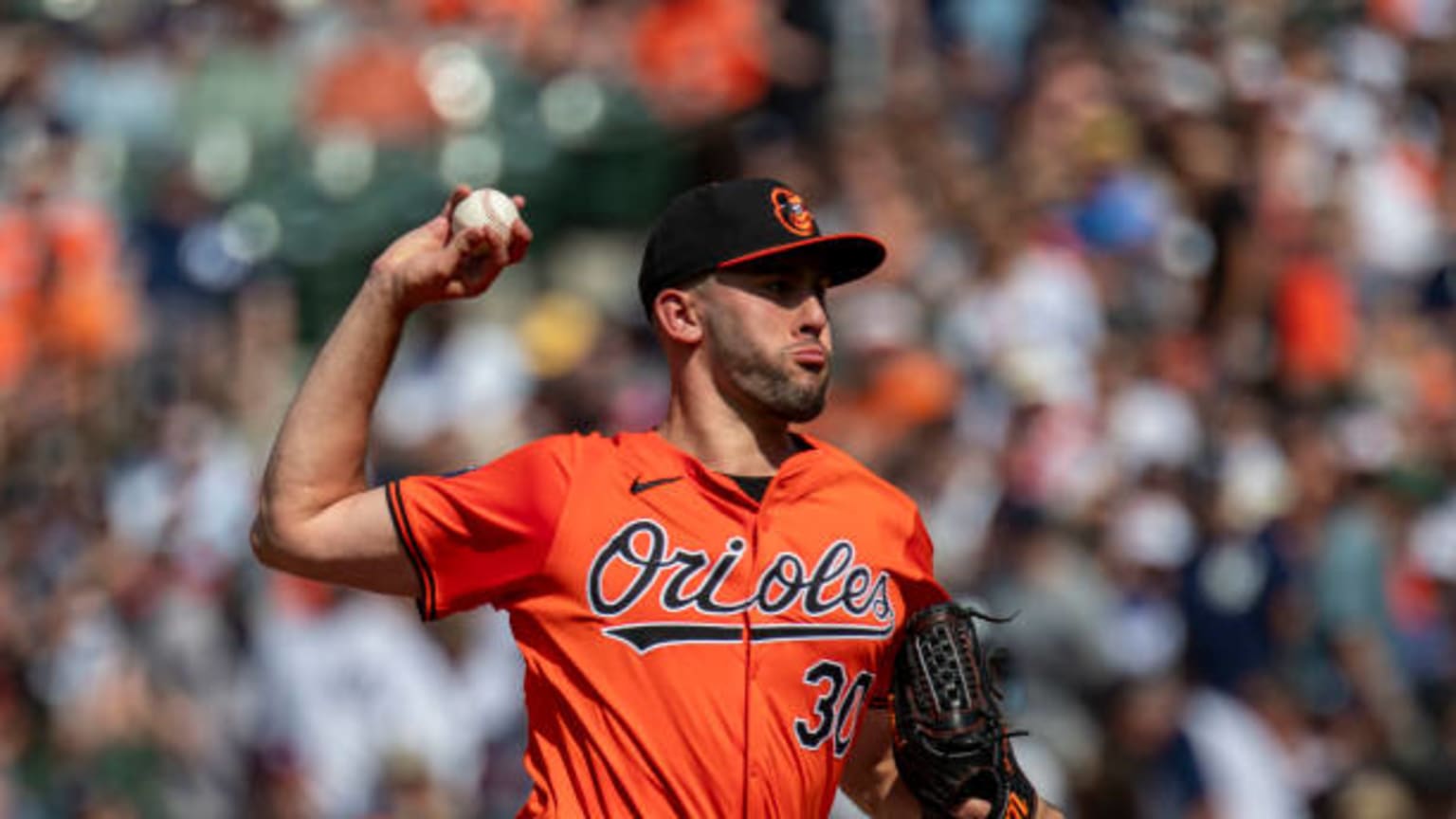 Grayson Rodriguez fans Ben Rice | 07/13/2024 | Baltimore Orioles
