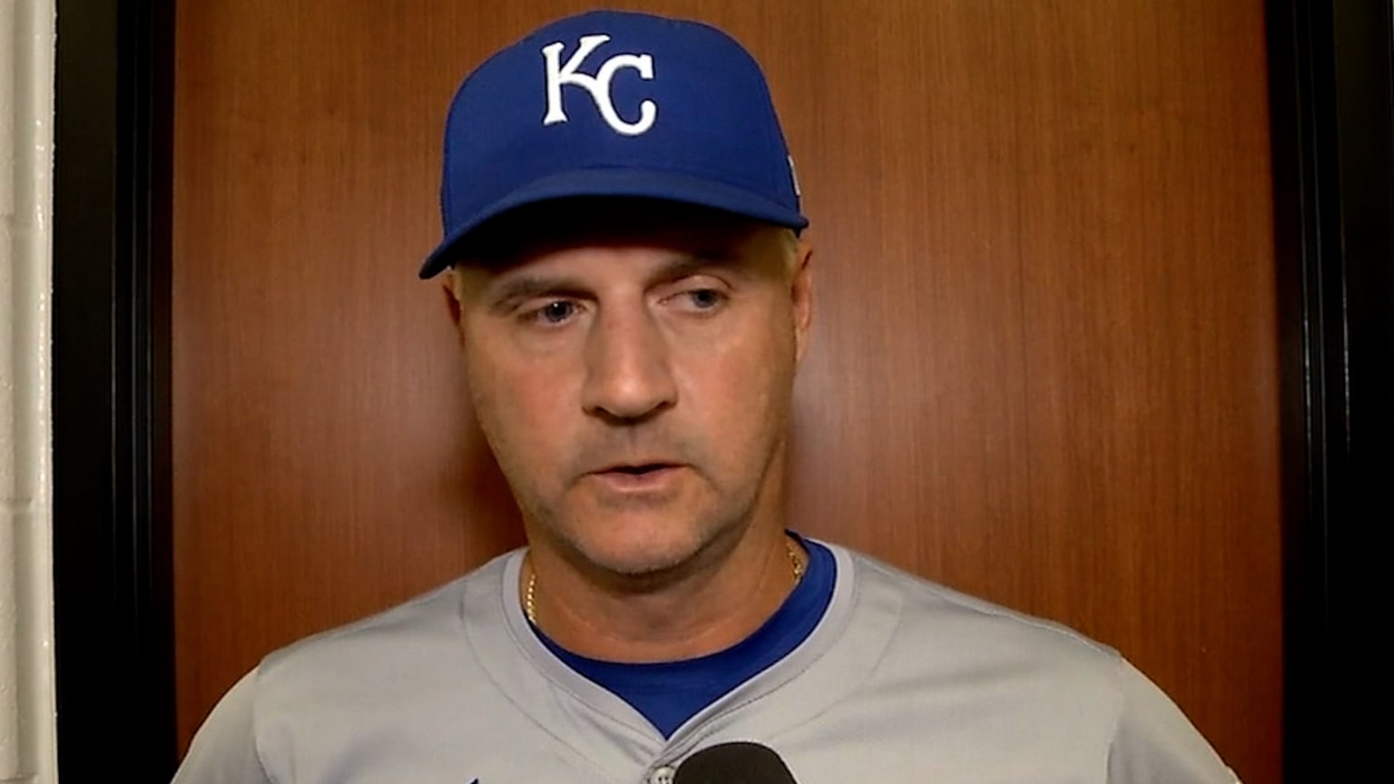 Matt Quatraro on the non-fan interference call | 07/05/2024 | Kansas ... Matt Quatraro on the non-fan interference call | 07/05/2024 | Kansas ...
