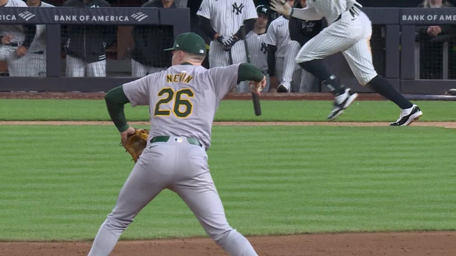 Tyler Nevin's sliding stop starts 5-4-3 double play | 04/24/2024 ...