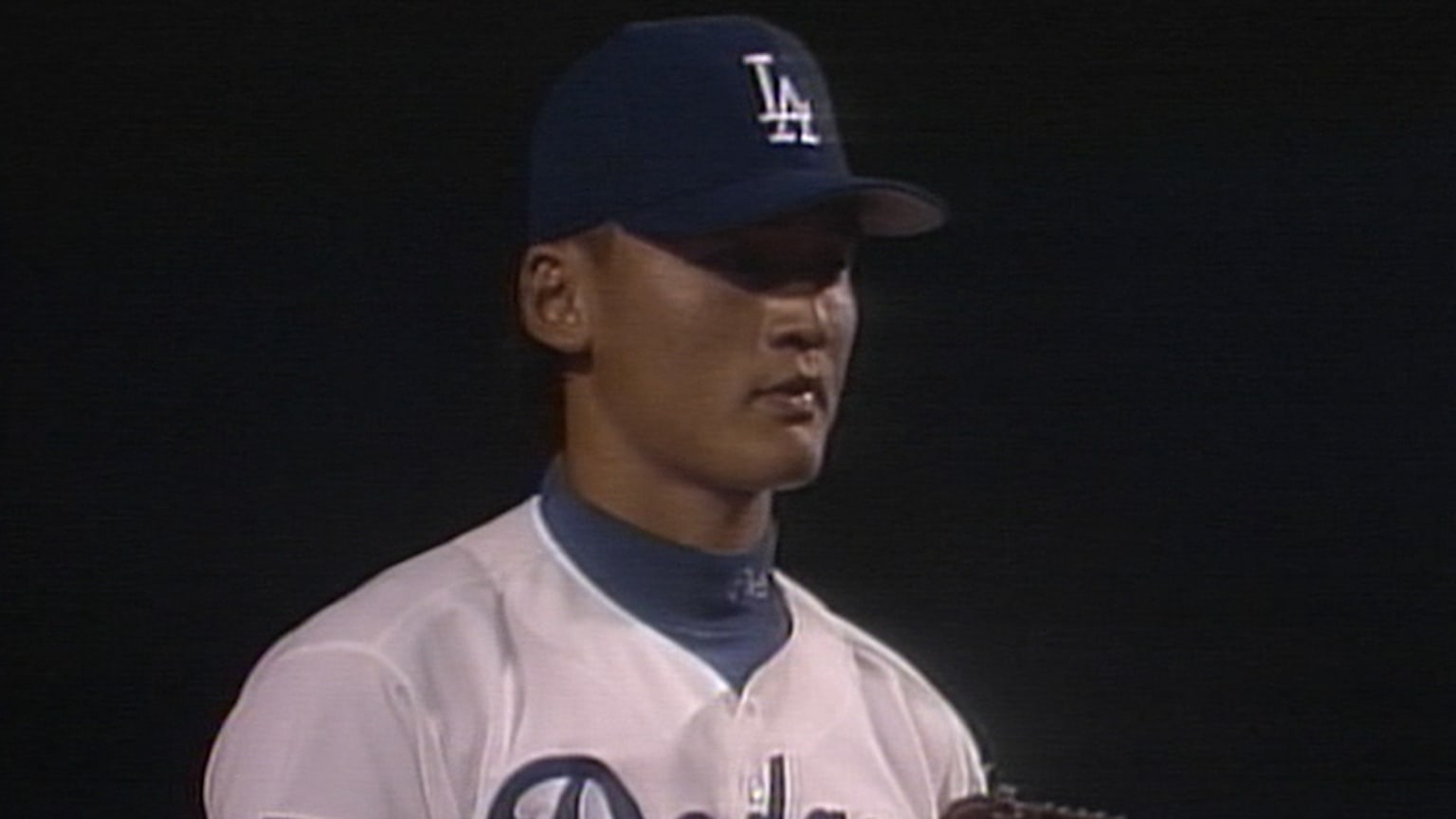 Chan Ho Park records his first major league strikeout | 04/08/1994 | MLB.com