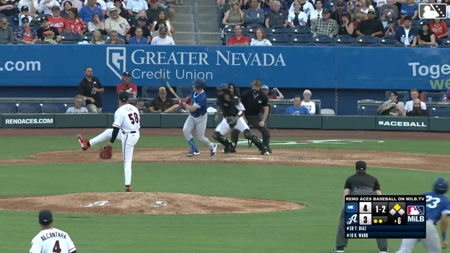 Yilber Diaz's strikeout | 06/26/2024 | Arizona Diamondbacks