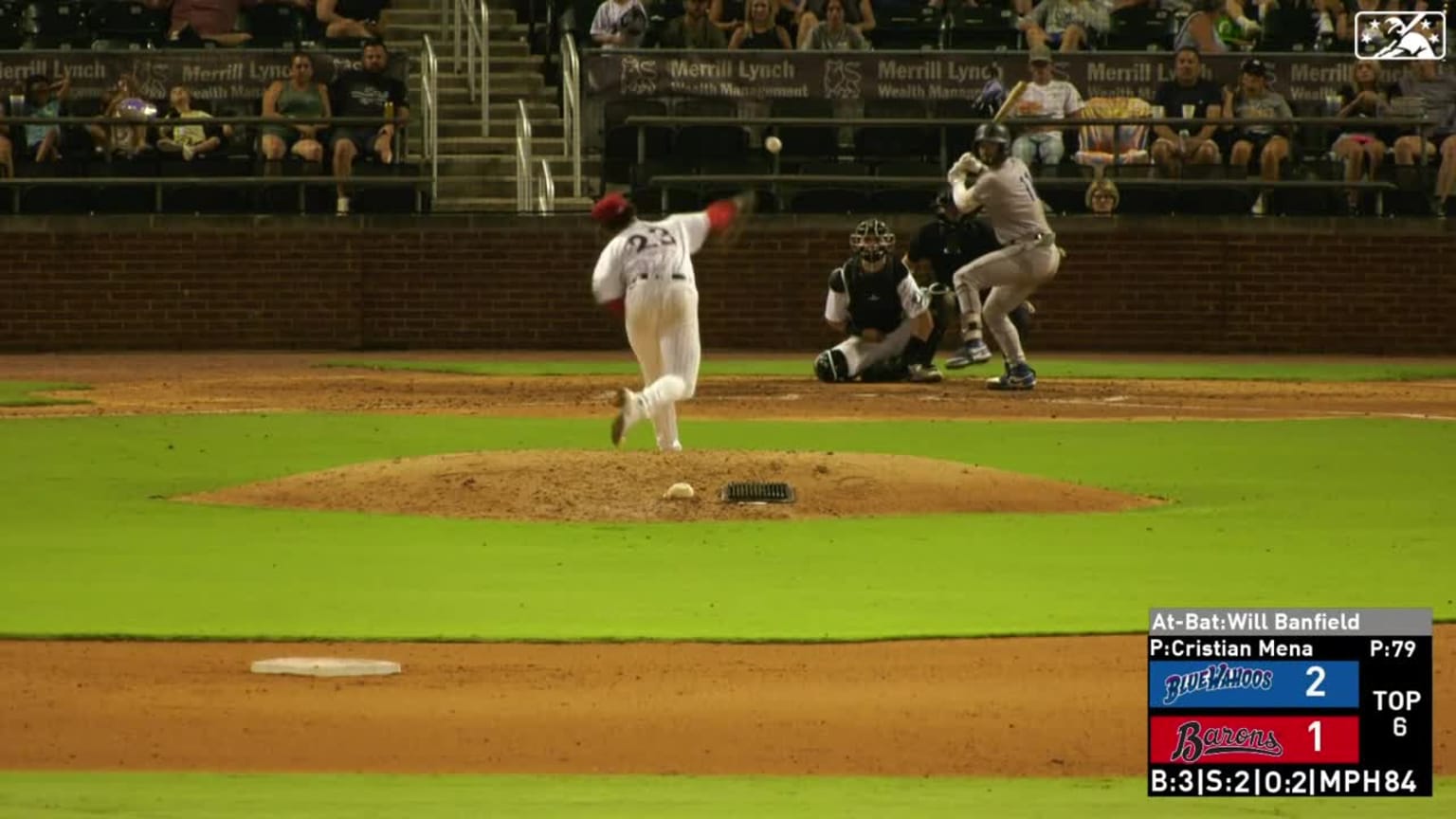 Cristian Mena's final K | 07/15/2023 | MLB.com