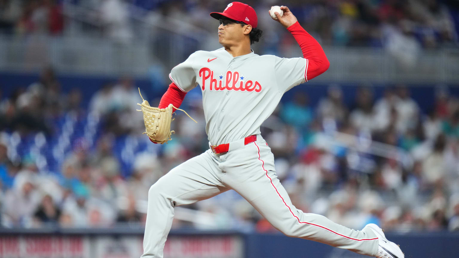 Jesús Luzardo collects his 10th strikeout | 05/03/2026 | Philadelphia ...