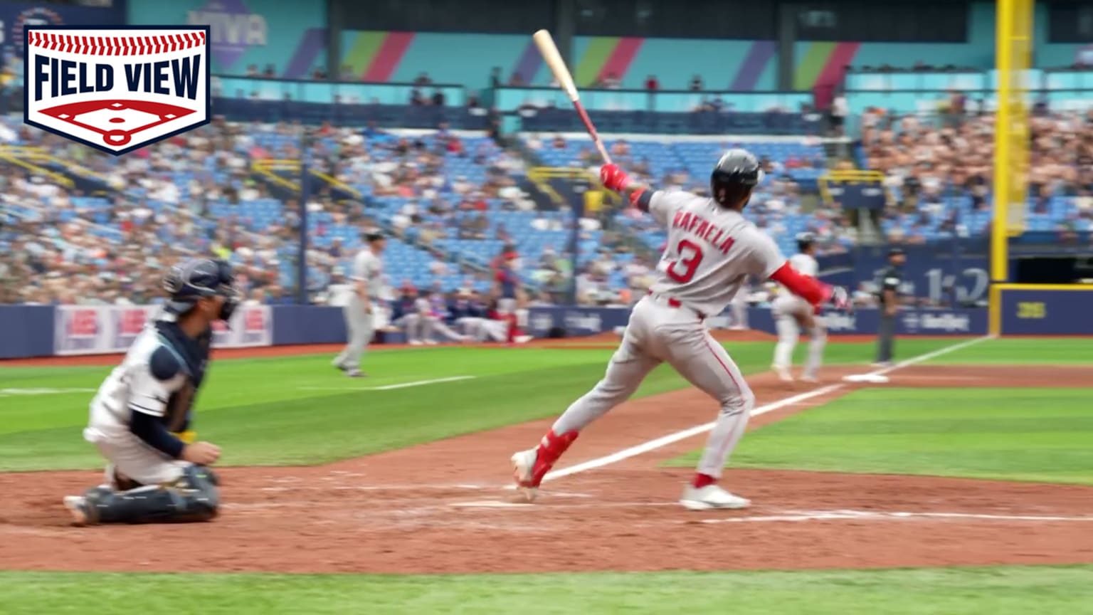 Field View: Ceddanne Rafaela's three-run home run | 06/10/2026 | Boston ...
