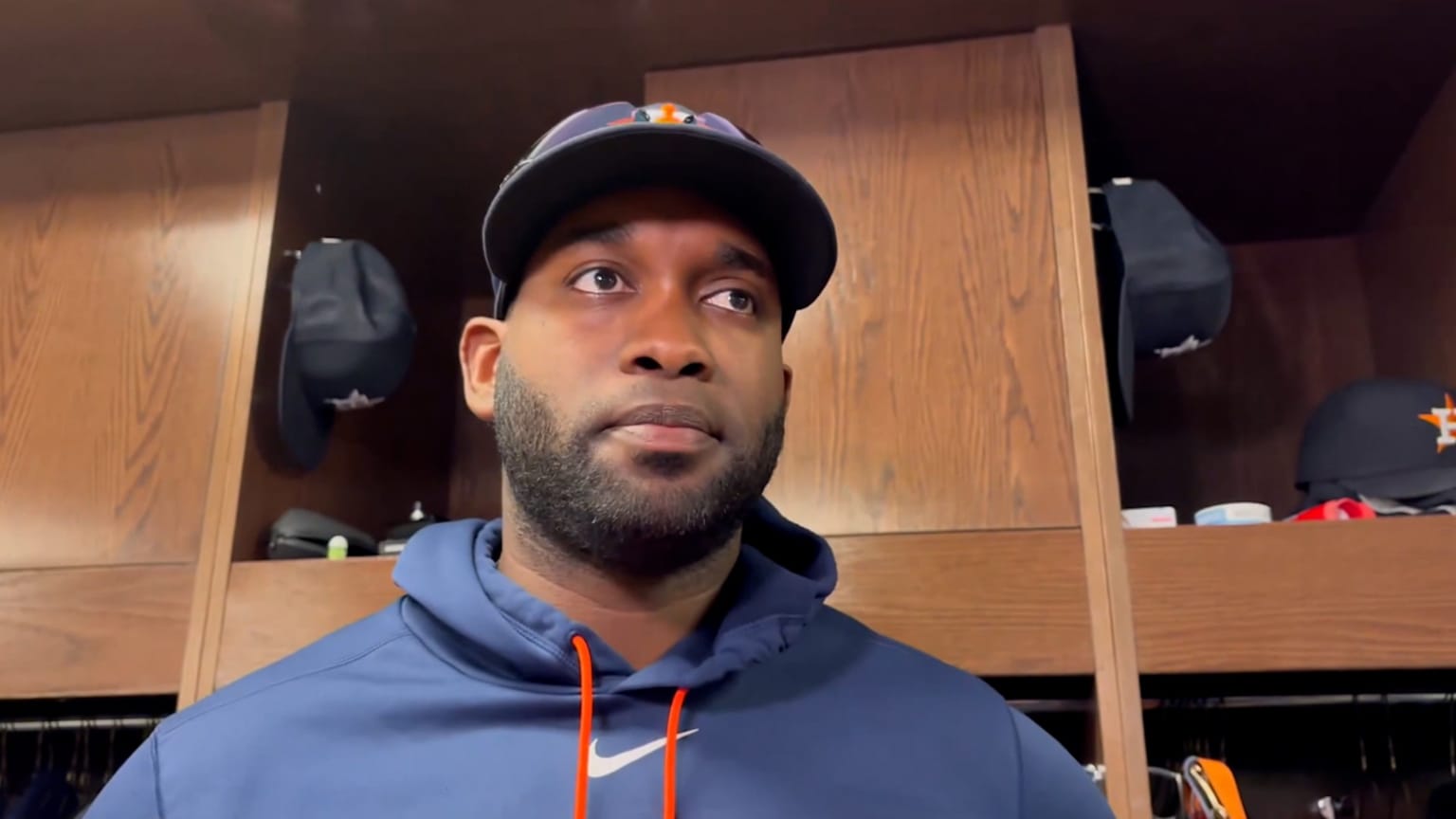 Yordan Alvarez on leaving game with back spasms | 05/23/2026 | Houston ...