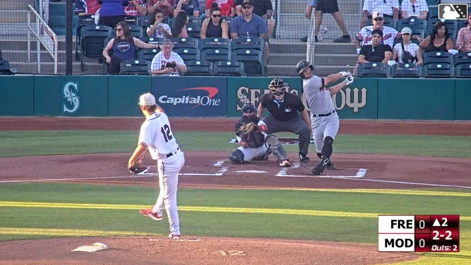 Tyler Gough K's three | 07/04/2024 | Seattle Mariners