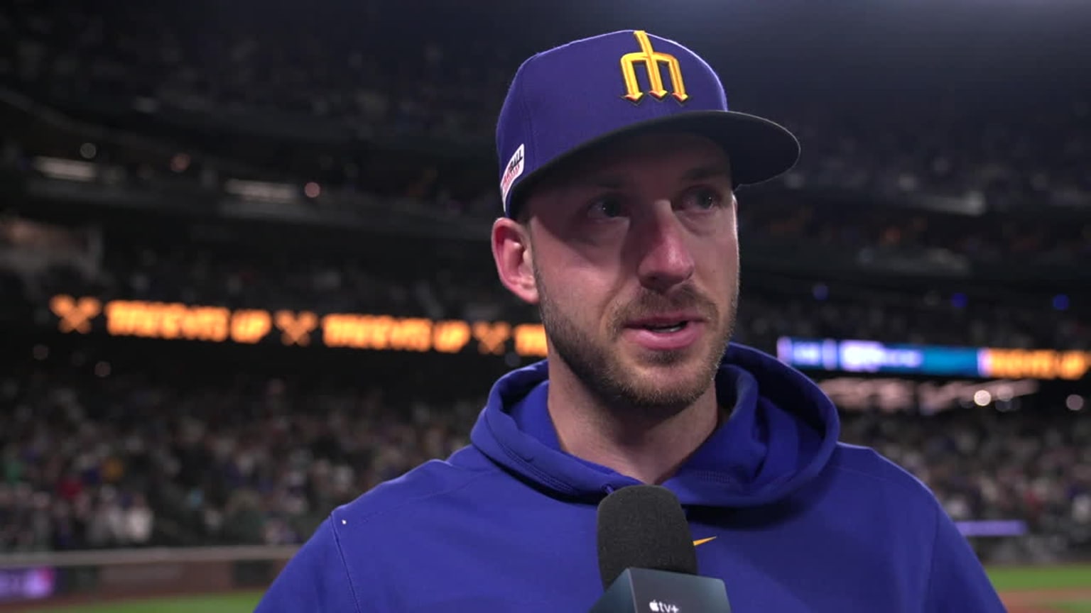 Mitch Garver on his two-run homer, Luis Castillo | 06/14/2024 | Seattle ...