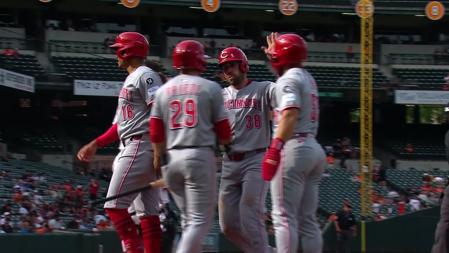 Austin Wynns' three-run home run (2) | 04/20/2025 | Cincinnati Reds