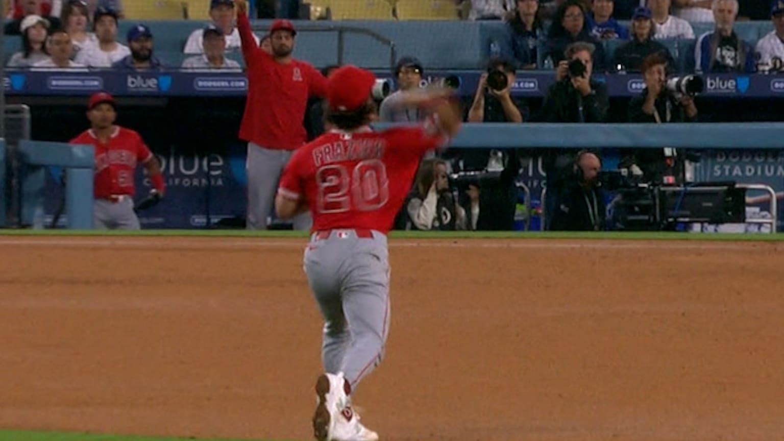 Adam Frazier's slick diving play | 03/23/2026 | Los Angeles Angels