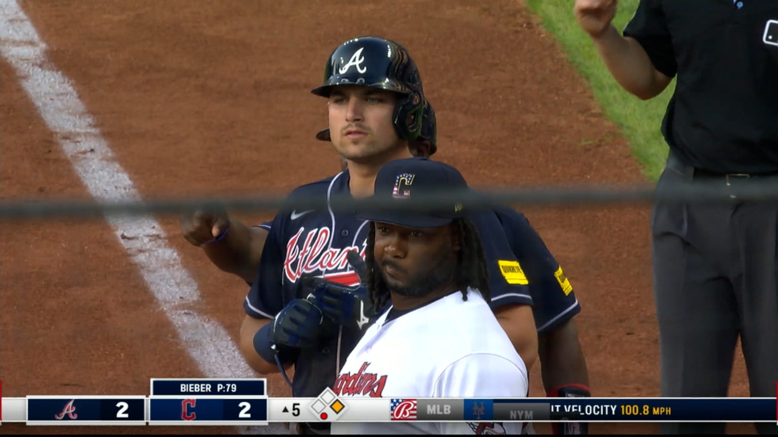 Austin Riley rips a single to center field | 07/04/2023 | Atlanta Braves