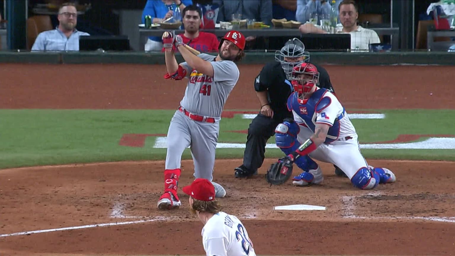 Alec Burleson swats a go-ahead solo homer to right | 06/07/2023 | St ...