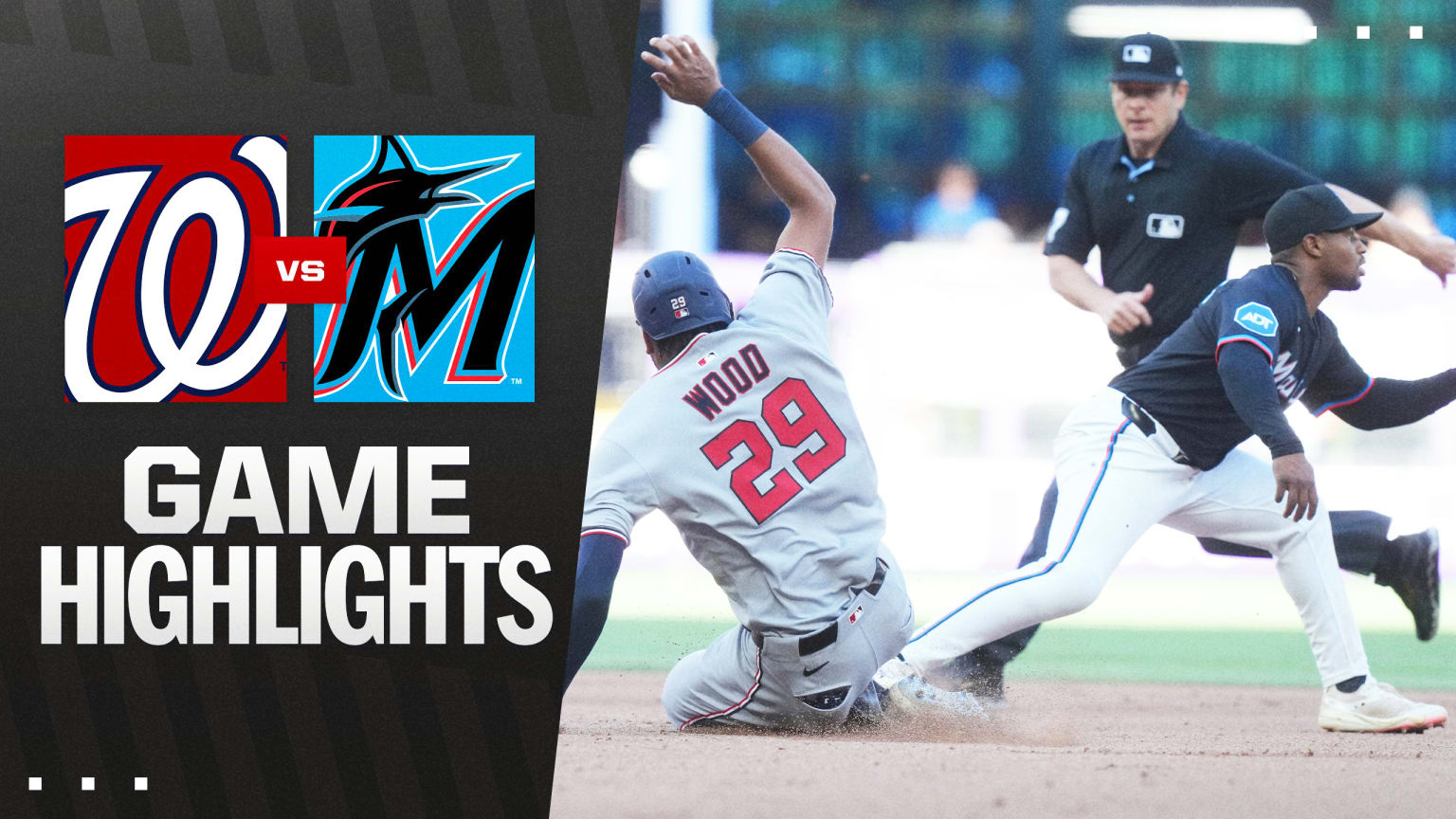 Nationals vs. Marlins Highlights | 04/12/2025 | Miami Marlins