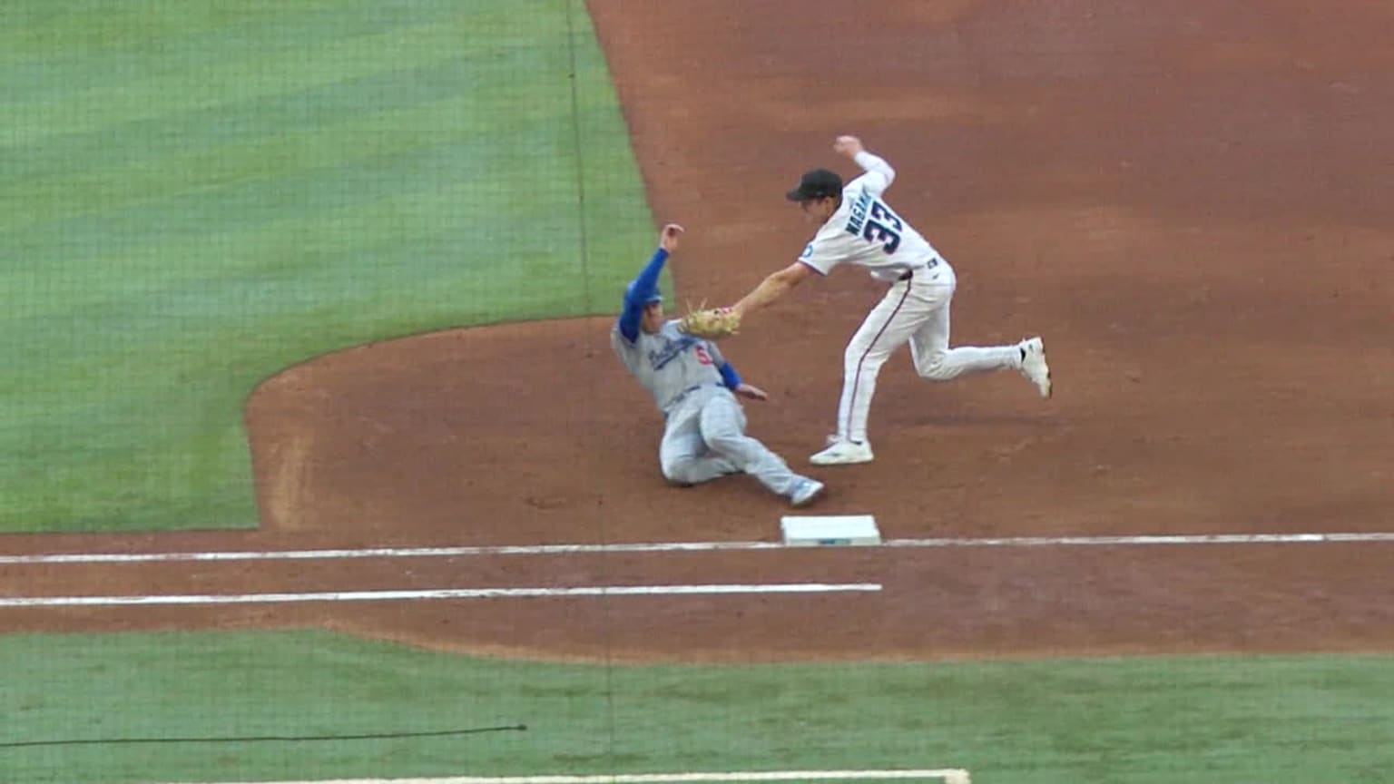 Eric Wagaman snags line drive to start double play | 05/07/2025 | Miami ...