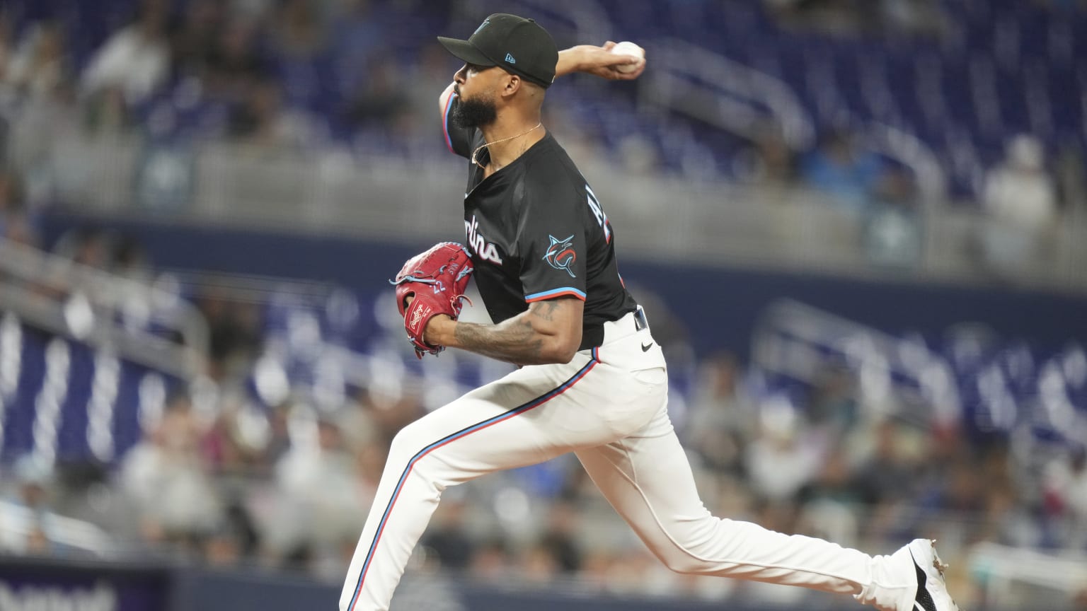 Sandy Alcantara strikes out Riley Greene | 09/12/2025 | Miami Marlins