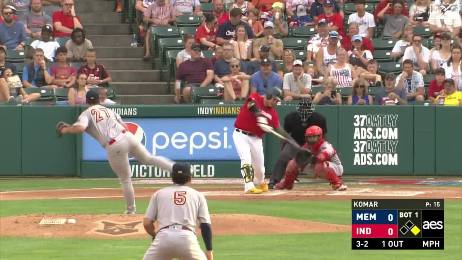 Ji Man Choi slugs a solo homer to right field | 07/05/2023 | Pittsburgh ...