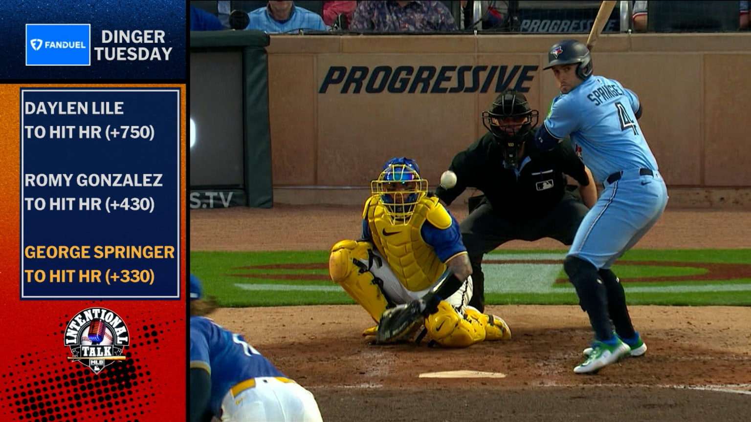Intentional Talk picks FanDuel Dinger Tuesday picks | 09/09/2025 ...