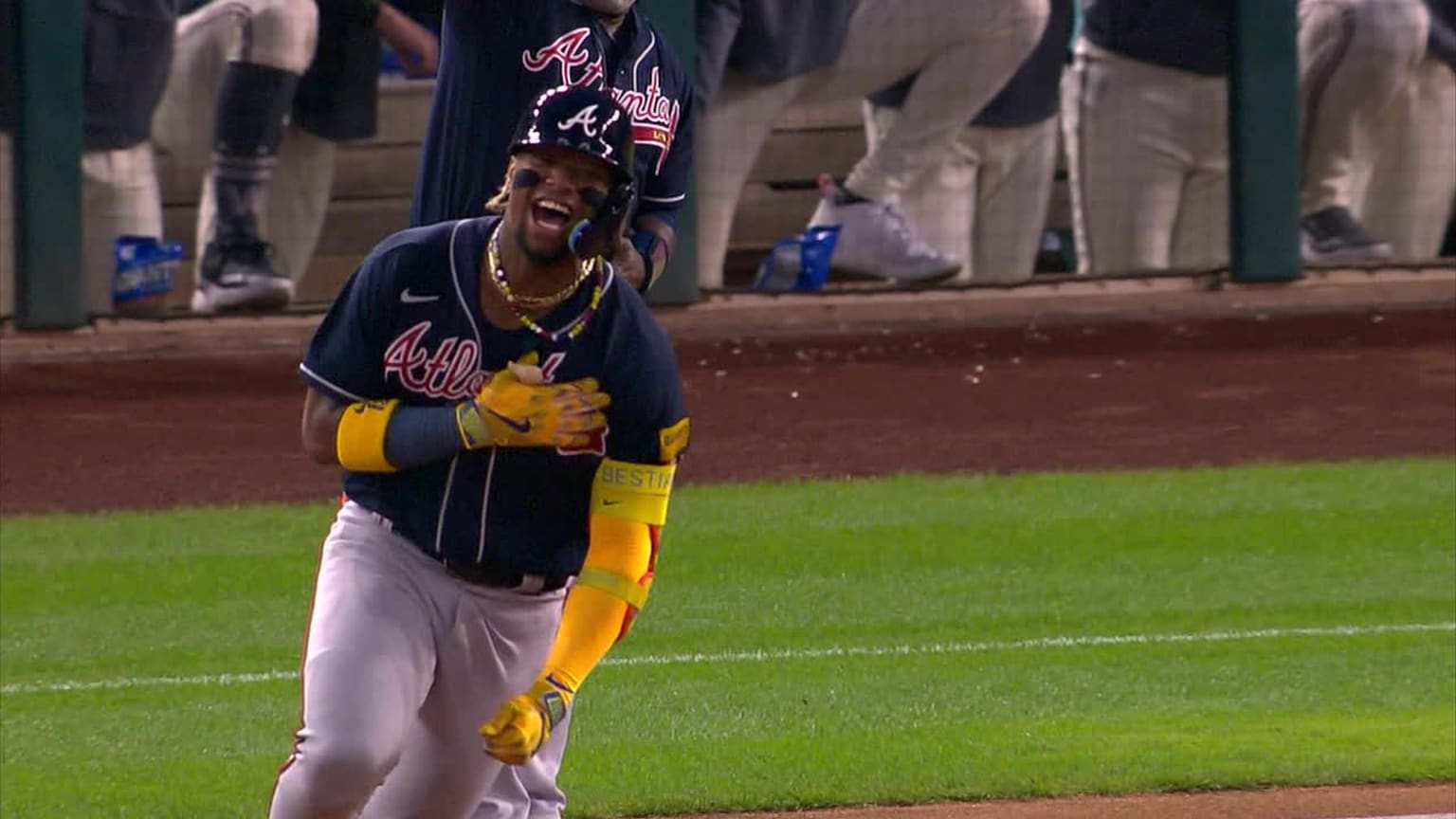 Ronald Acuña Jr. joins 40-40 club with leadoff homer | 09/22/2023 | Atlanta Braves