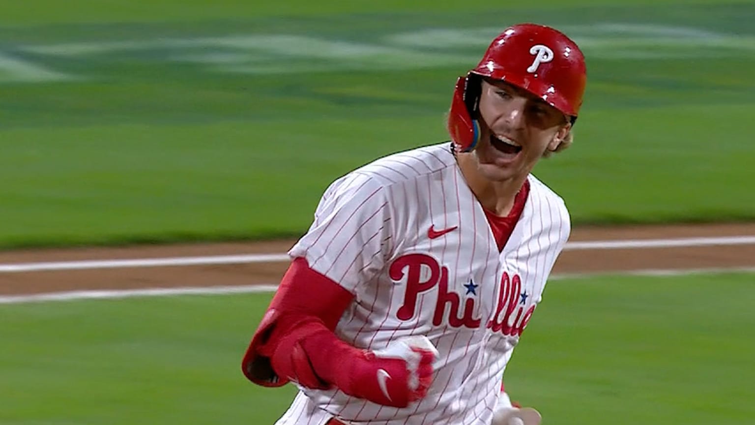 Bryson Stott dispara jonrón con casa llena en la 6ta | 04/10/2023 ...