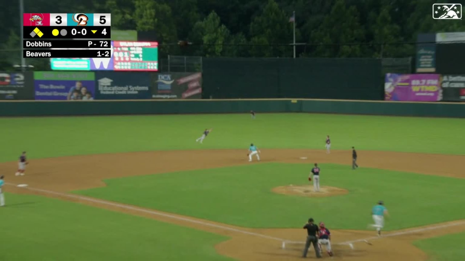 Tyler McDonough makes a nice jumping catch in the 4th | 08/04/2023 ...