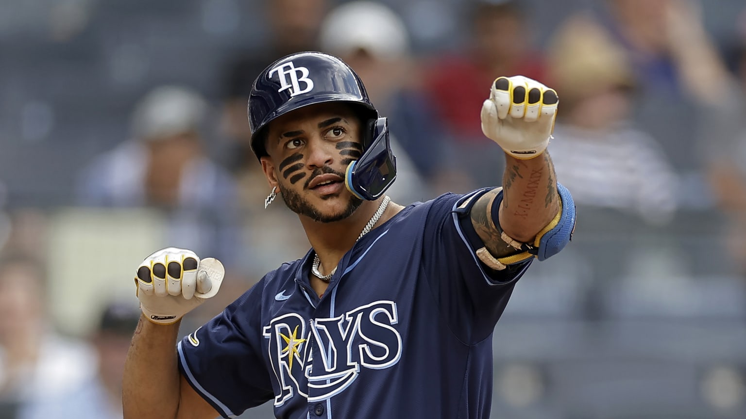 Jose Siri's solo home run (14) | 07/22/2024 | Tampa Bay Rays