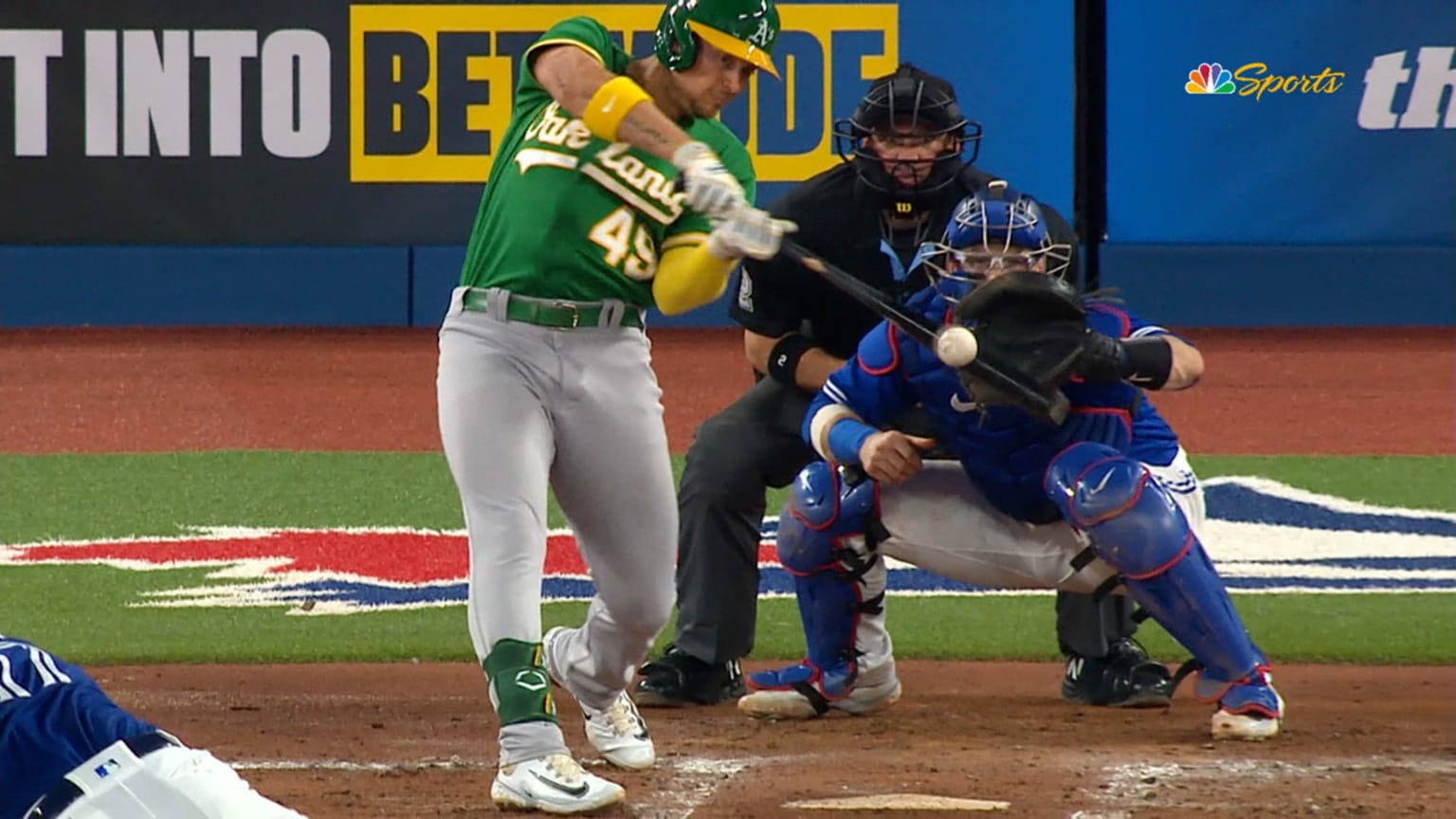 Ryan Noda hits an RBI double to right-center field | 06/24/2023 | Athletics