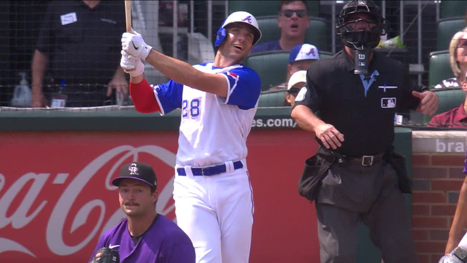 Matt Olson crushes a grand slam in the 1st inning | 06/17/2023 | Atlanta Braves