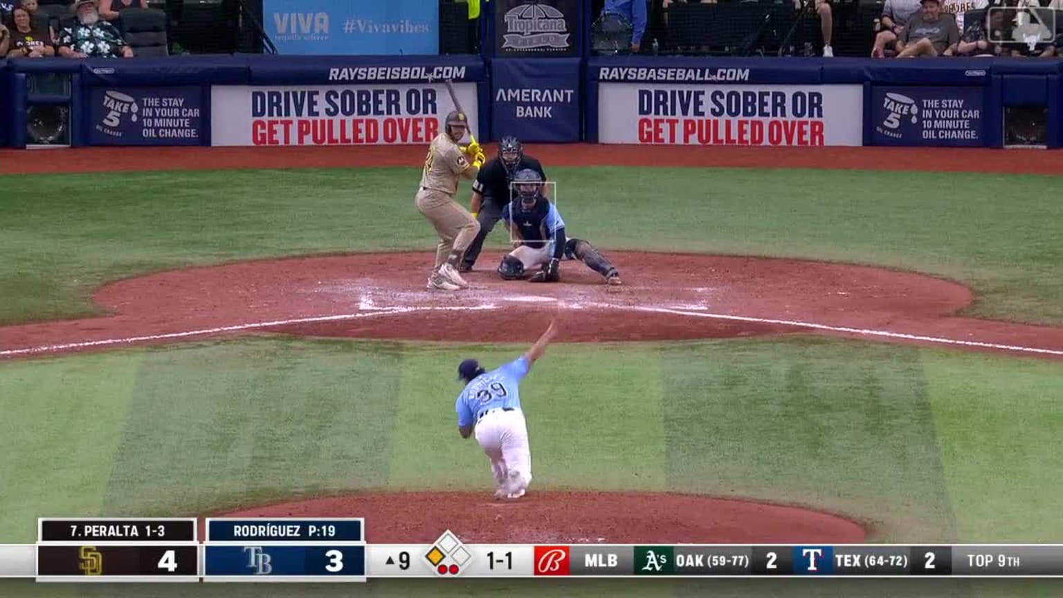 Manuel Rodríguez In play, out(s) to David Peralta | 09/01/2024 | Tampa ...