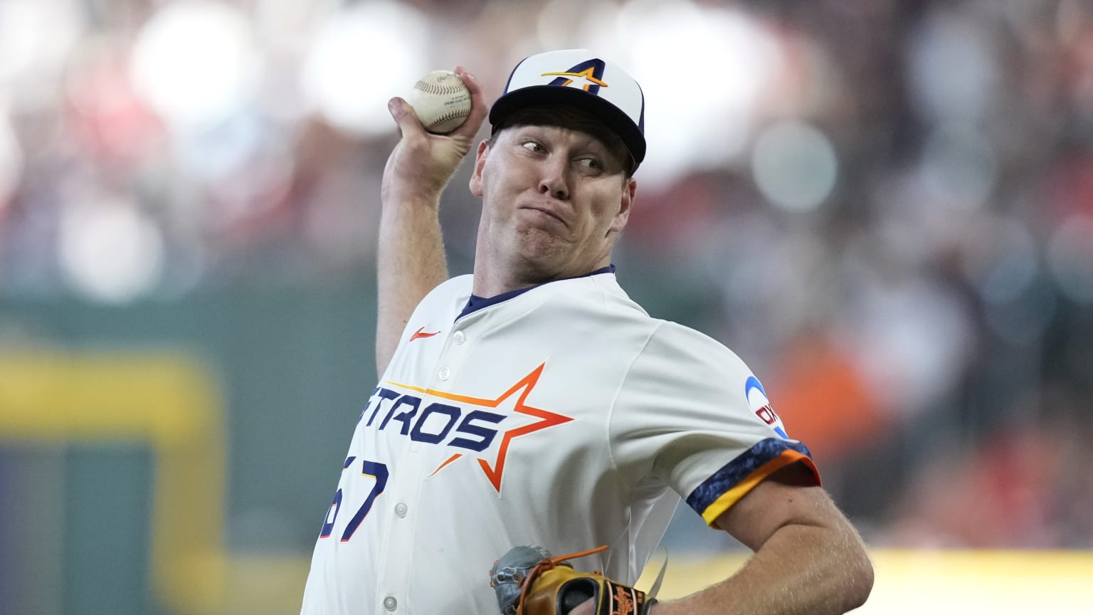 Ryan Gusto's six strikeouts | 04/12/2025 | Houston Astros