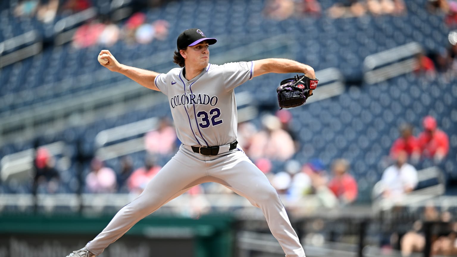 Chase Dollander strikes out Nathaniel Lowe | 06/19/2025 | Colorado Rockies