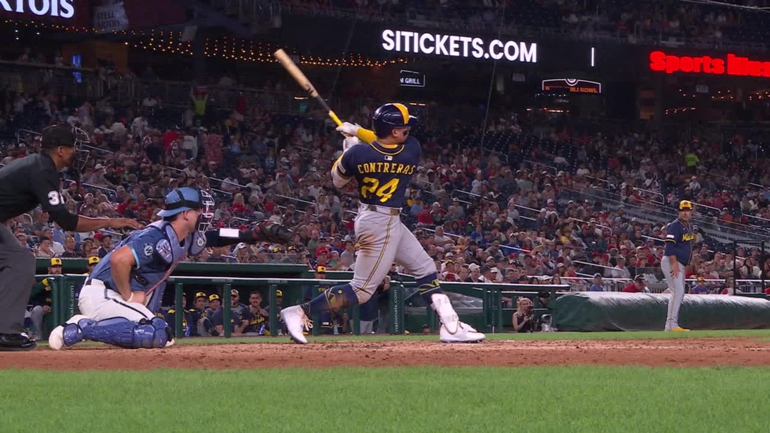 Brewers tally five more runs in the 7th | 08/01/2025 | Milwaukee Brewers