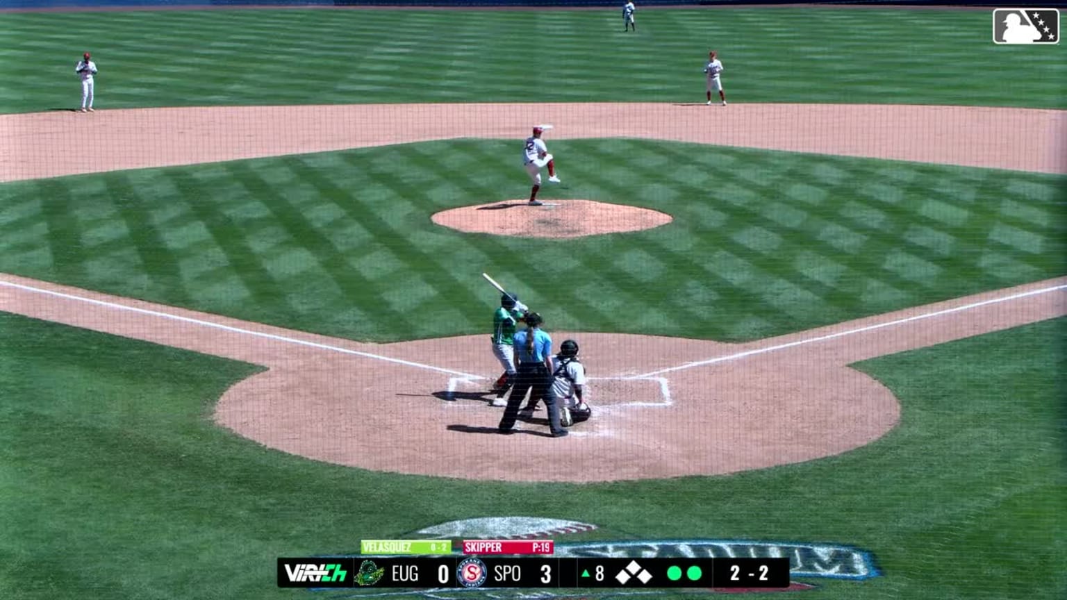 Carson Skipper K's three | 06/23/2024 | Colorado Rockies