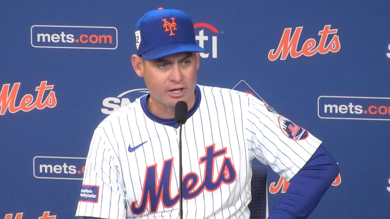 Carlos Mendoza on Harrison Bader, Mets' win | 04/15/2024 | New York Mets
