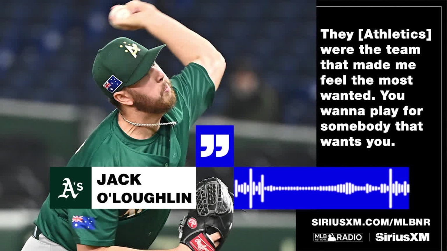 Jack O'Loughlin on joining the Athletics | 02/11/2024 | Athletics