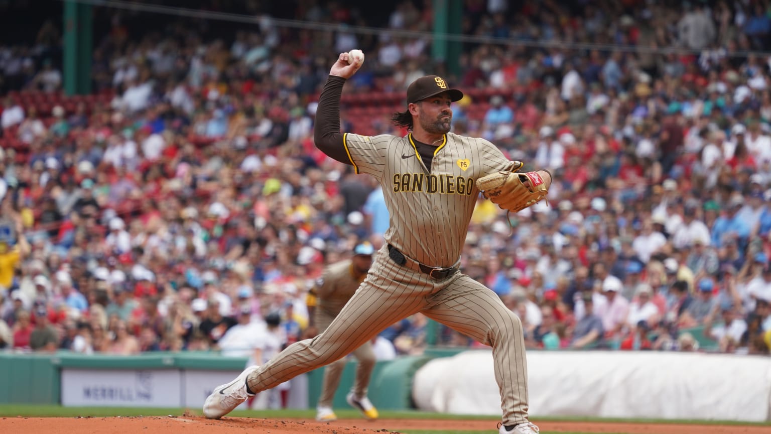 Matt Waldron K's Masataka Yoshida | 06/30/2024 | San Diego Padres