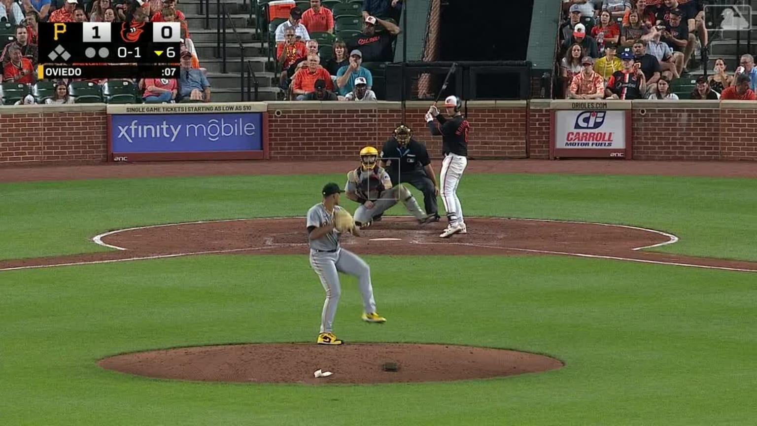 Mountcastle notches a triple after review | 05/12/2023 | Baltimore Orioles