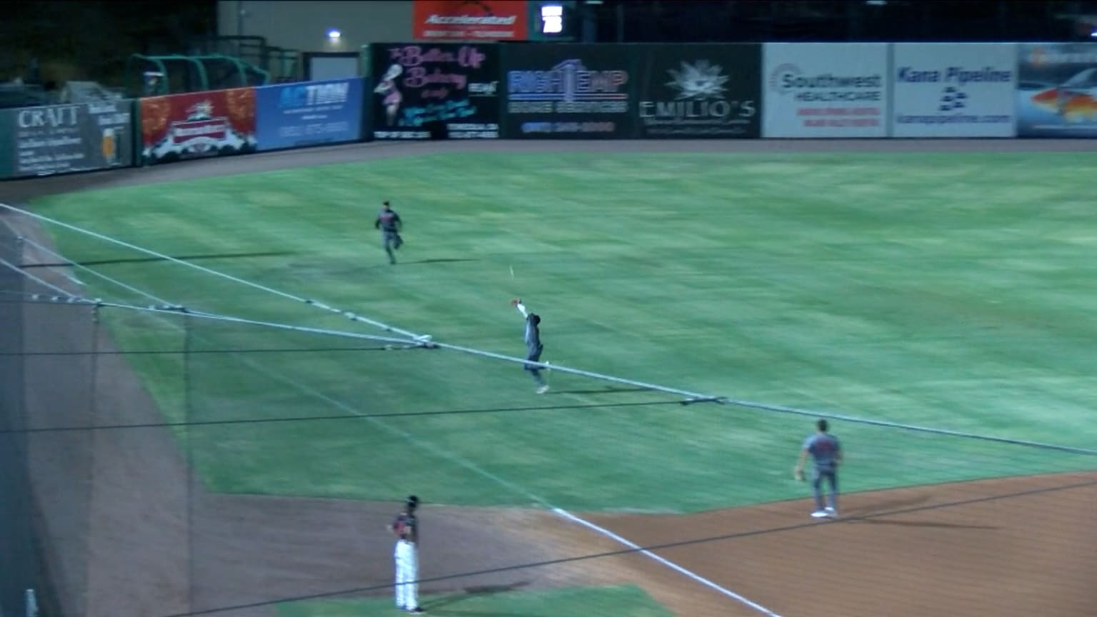 Jansel Luis ranges into left for a tumbling catch | 08/11/2023 | MLB.com