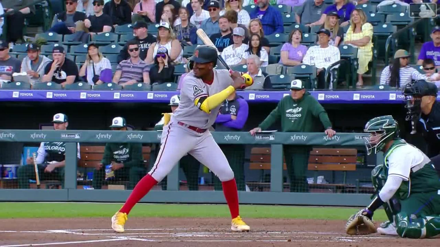 Perdomo drills a three-run homer to right field | 04/29/2023 | Arizona ...